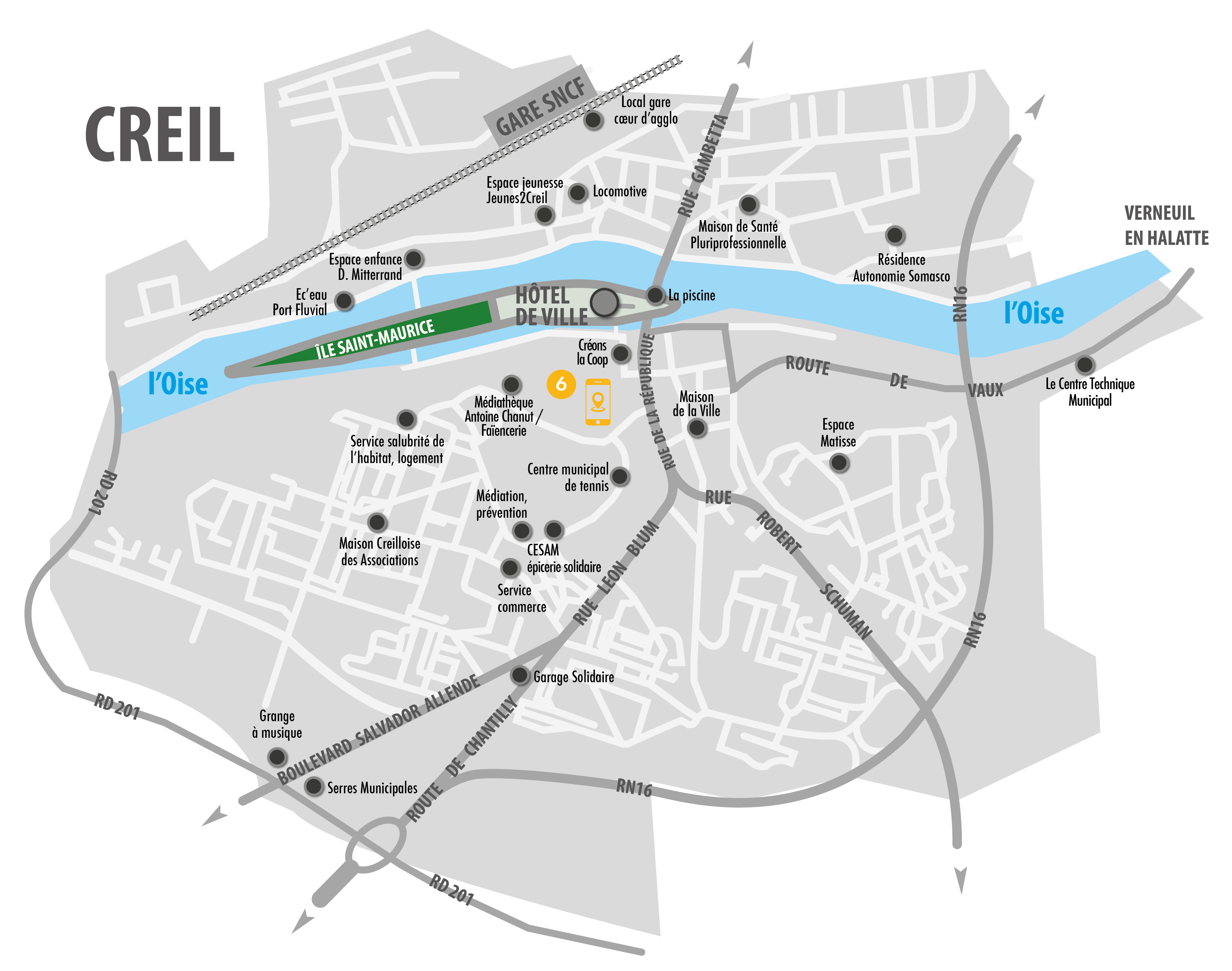 Ma ville, Mes services publics