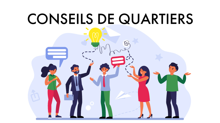Conseils de quartiers du mois d'avril 2025